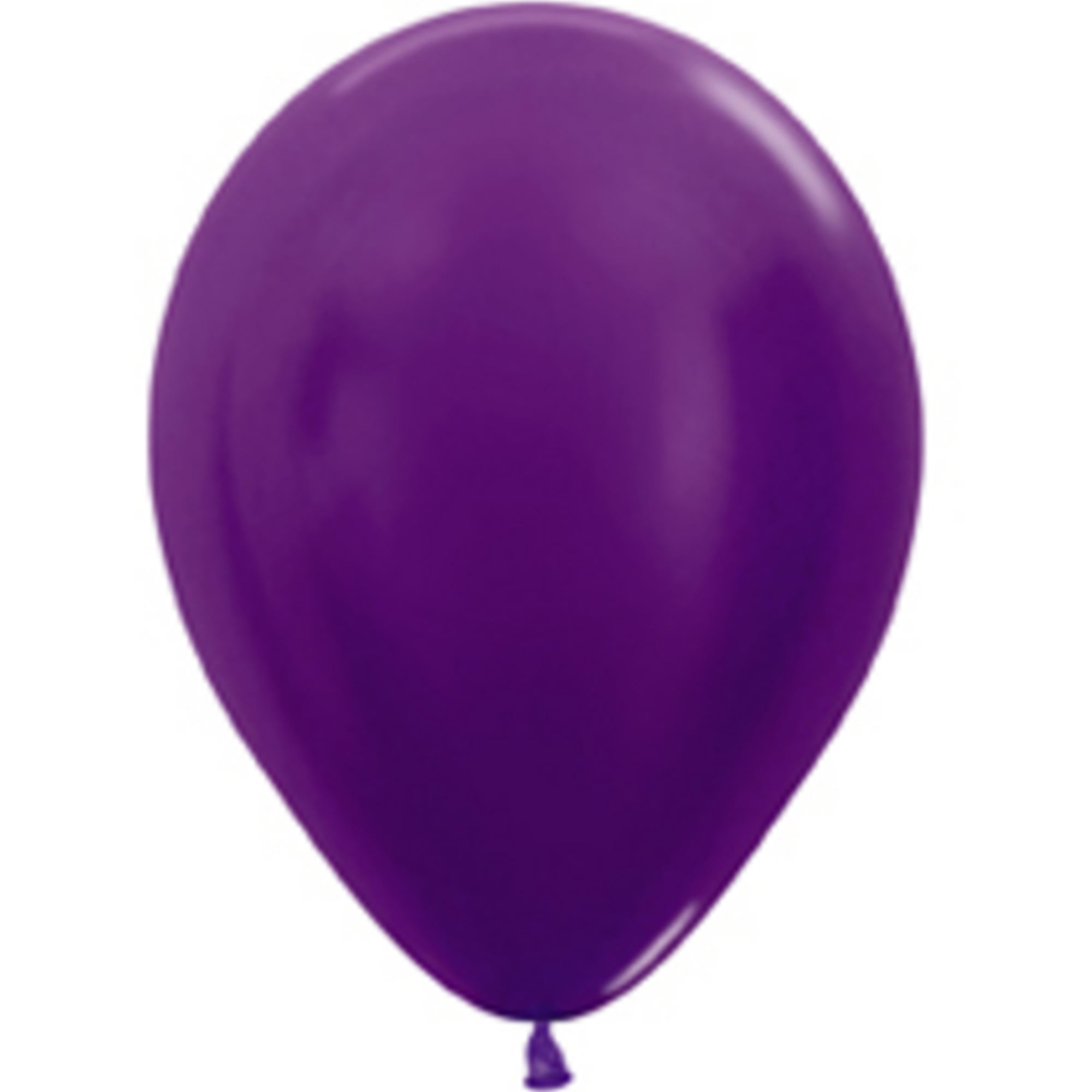 5 inch Sempertex Metallic Violet Latex Balloons (100 Pack) - Party ...