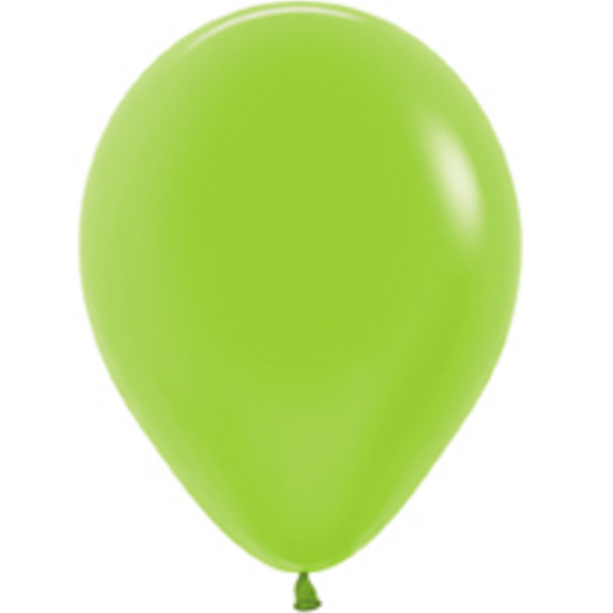 5 inch Sempertex Neon Green Latex Balloons (100 Pack) - Party Supplies ...