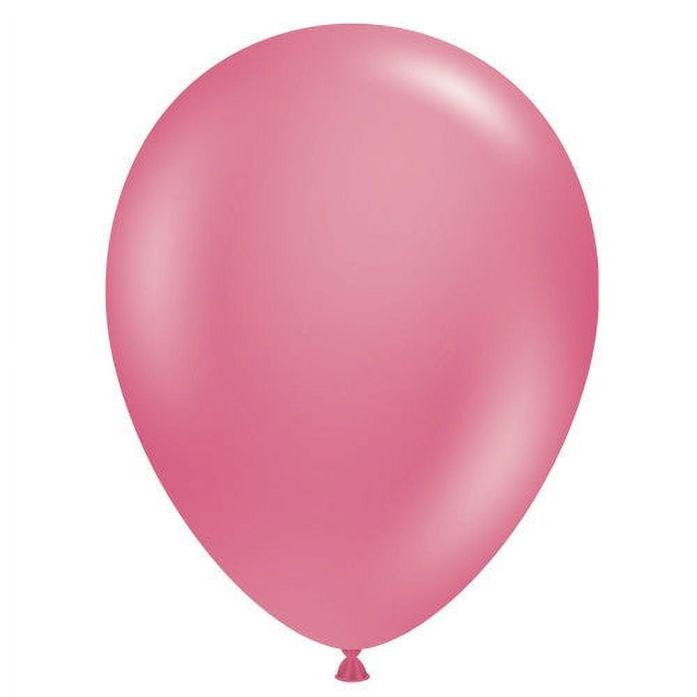 5 inch Tuftex Pixie Pink Latex Balloons (50 Pack) - Party Supplies ...