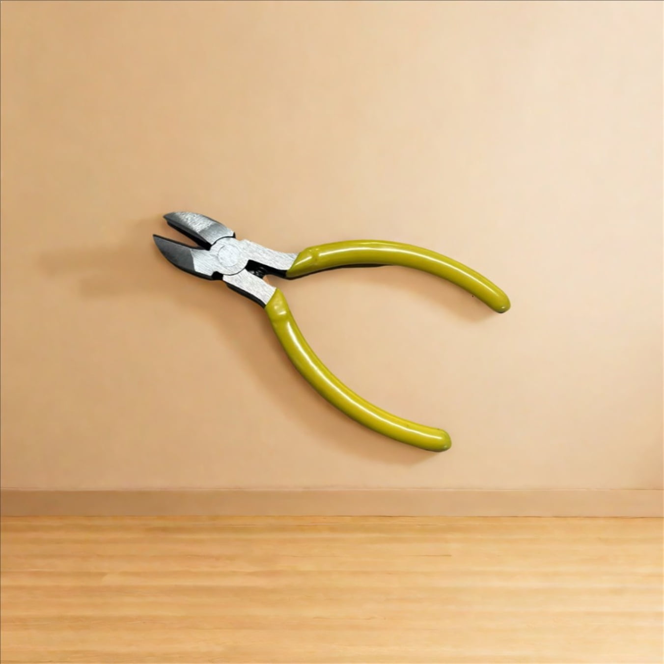 The 5-inch diagonal pliers have sharp blades and a clever angle. They ...
