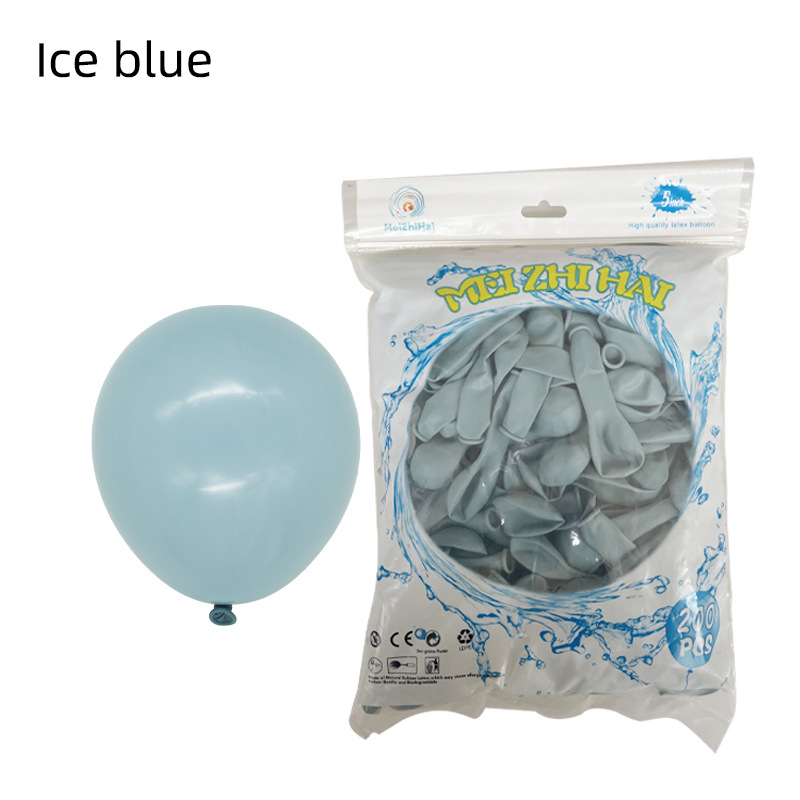 5 inch round ball decoration wedding party balloon latex transparent ...