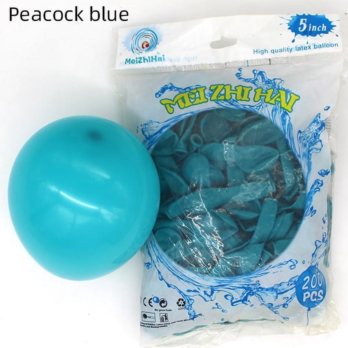 5 inch round ball decoration wedding party balloon latex transparent ...