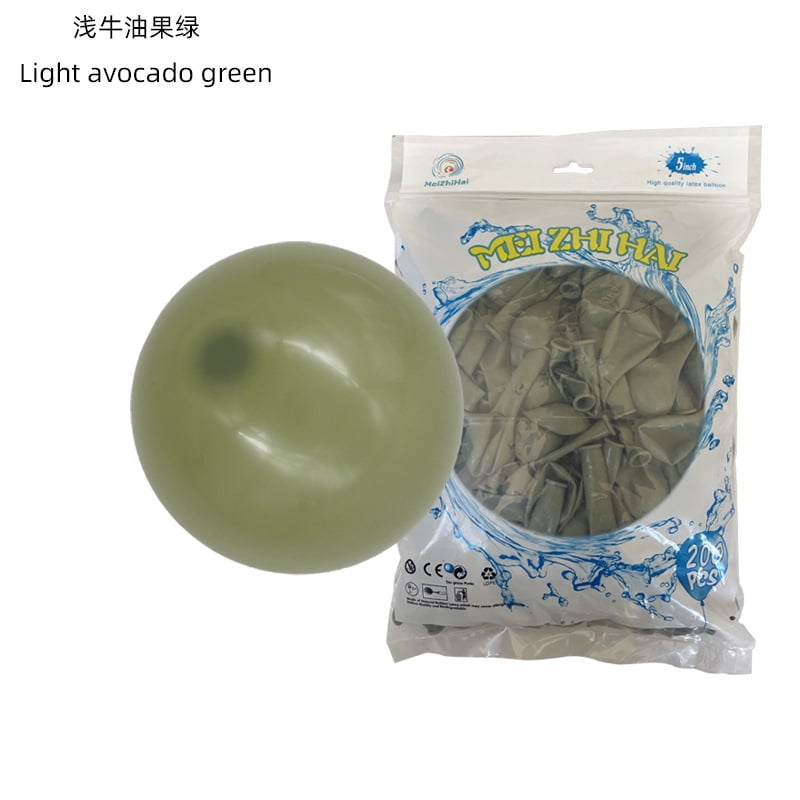5 inch round ball decoration wedding party balloon latex transparent ...