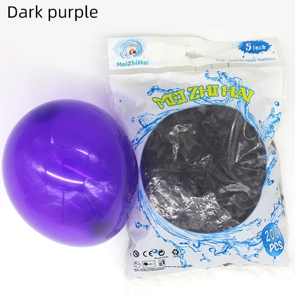 5 inch round ball decoration wedding party balloon latex transparent ...