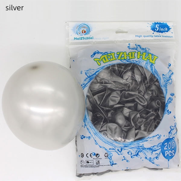 5 inch round ball decoration wedding party balloon latex transparent ...