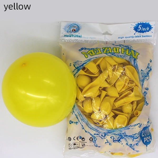5 inch round ball decoration wedding party balloon latex transparent ...