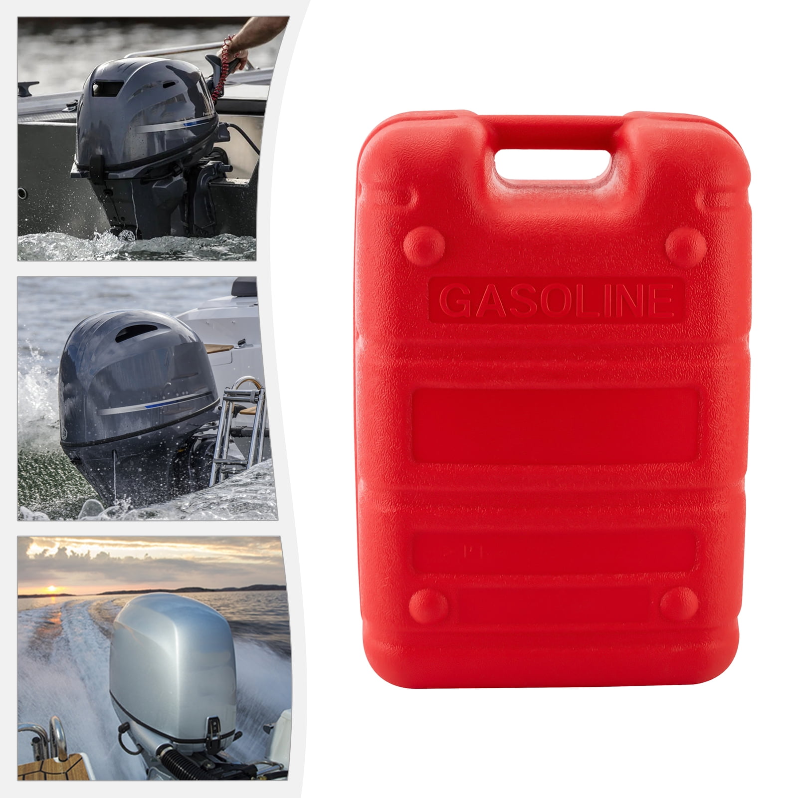5-layer 24L 6 Gallon Outboard Boat Motor Gas Tank Portable External ...