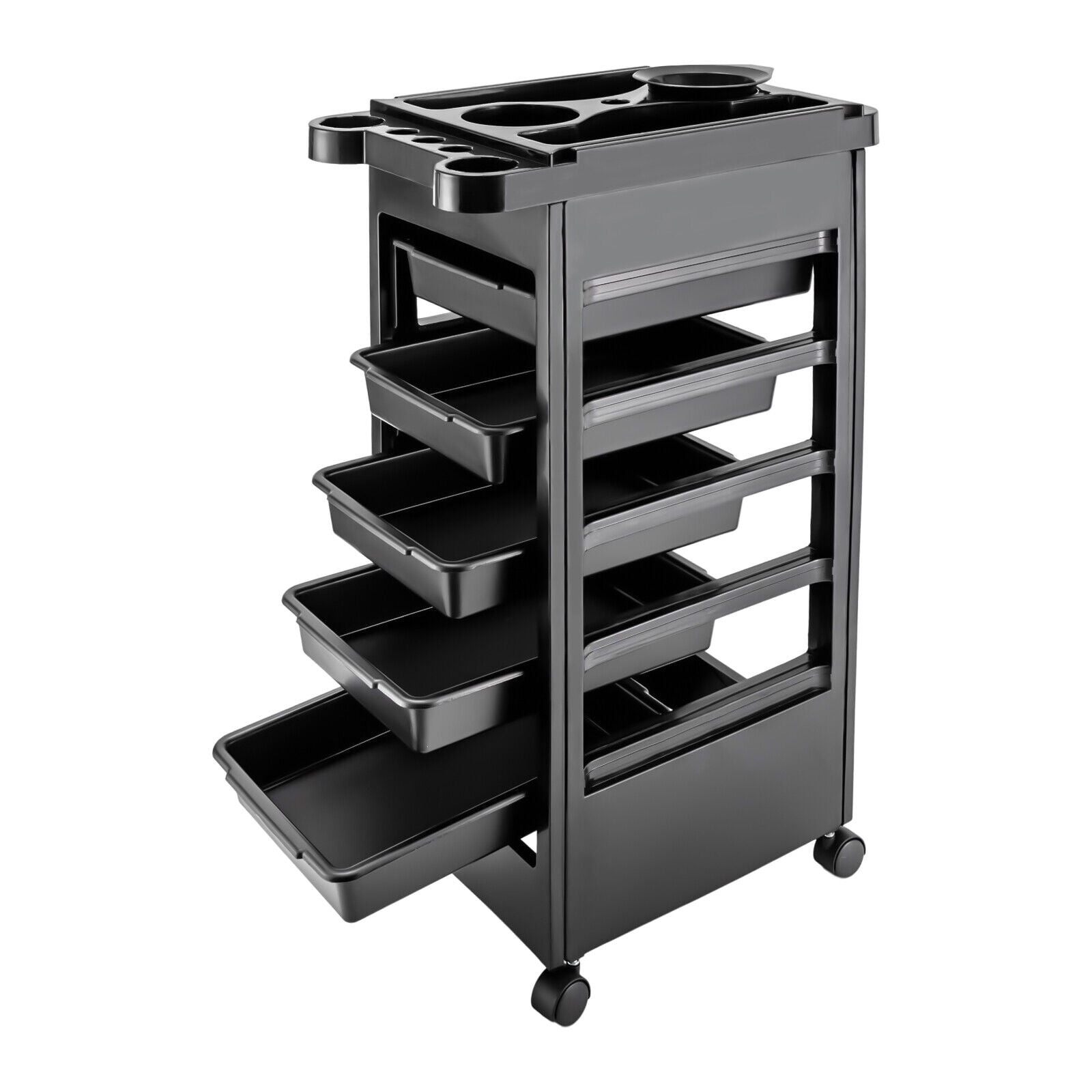 5-layer Salon Rolling Trolley Cart Beauty Salon Spa Styling Station ...