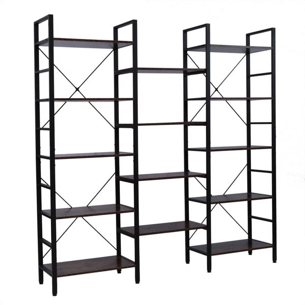5-layer combination shelf - brown - Walmart.com