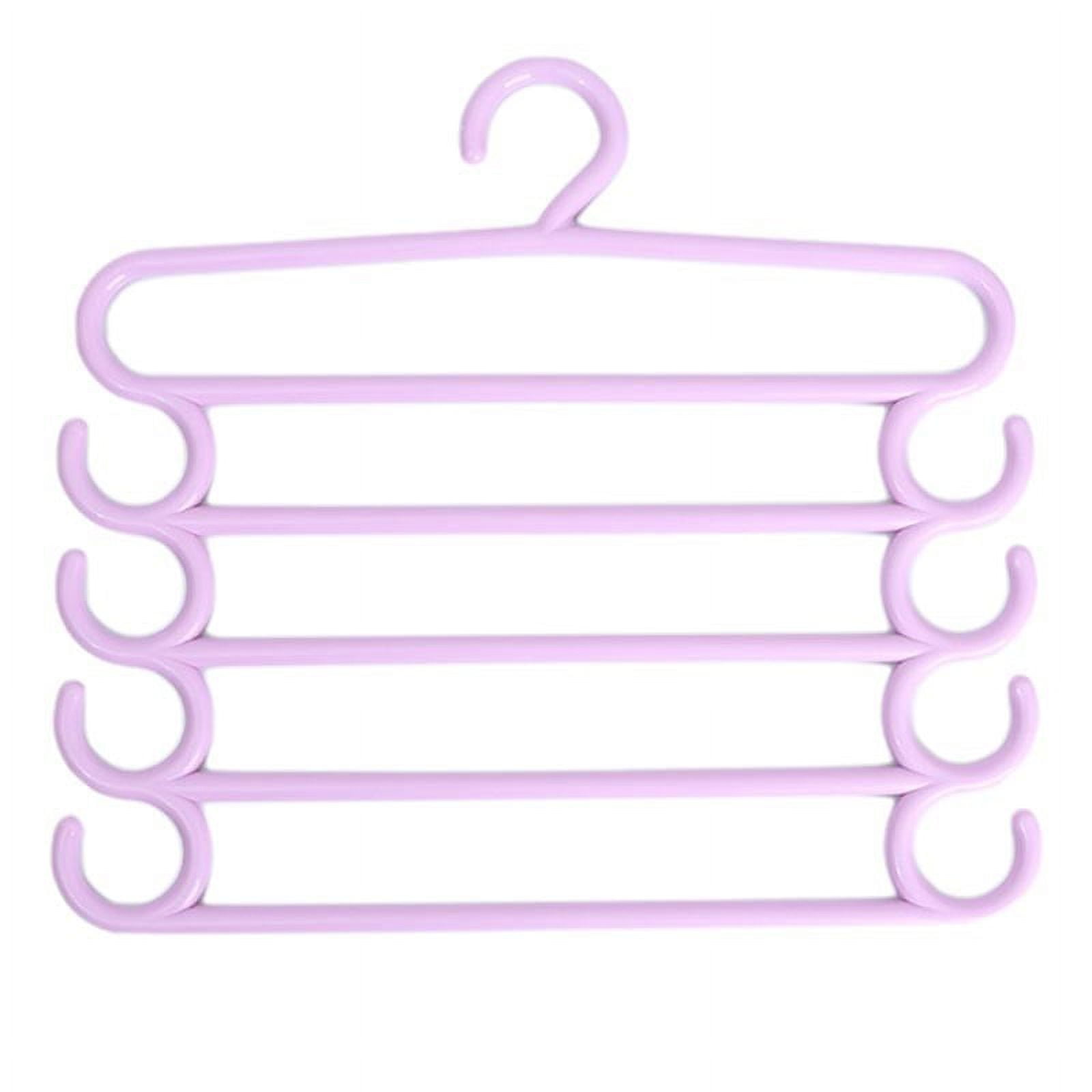 5-layer hanger closet storage organizer clothing storage and ...