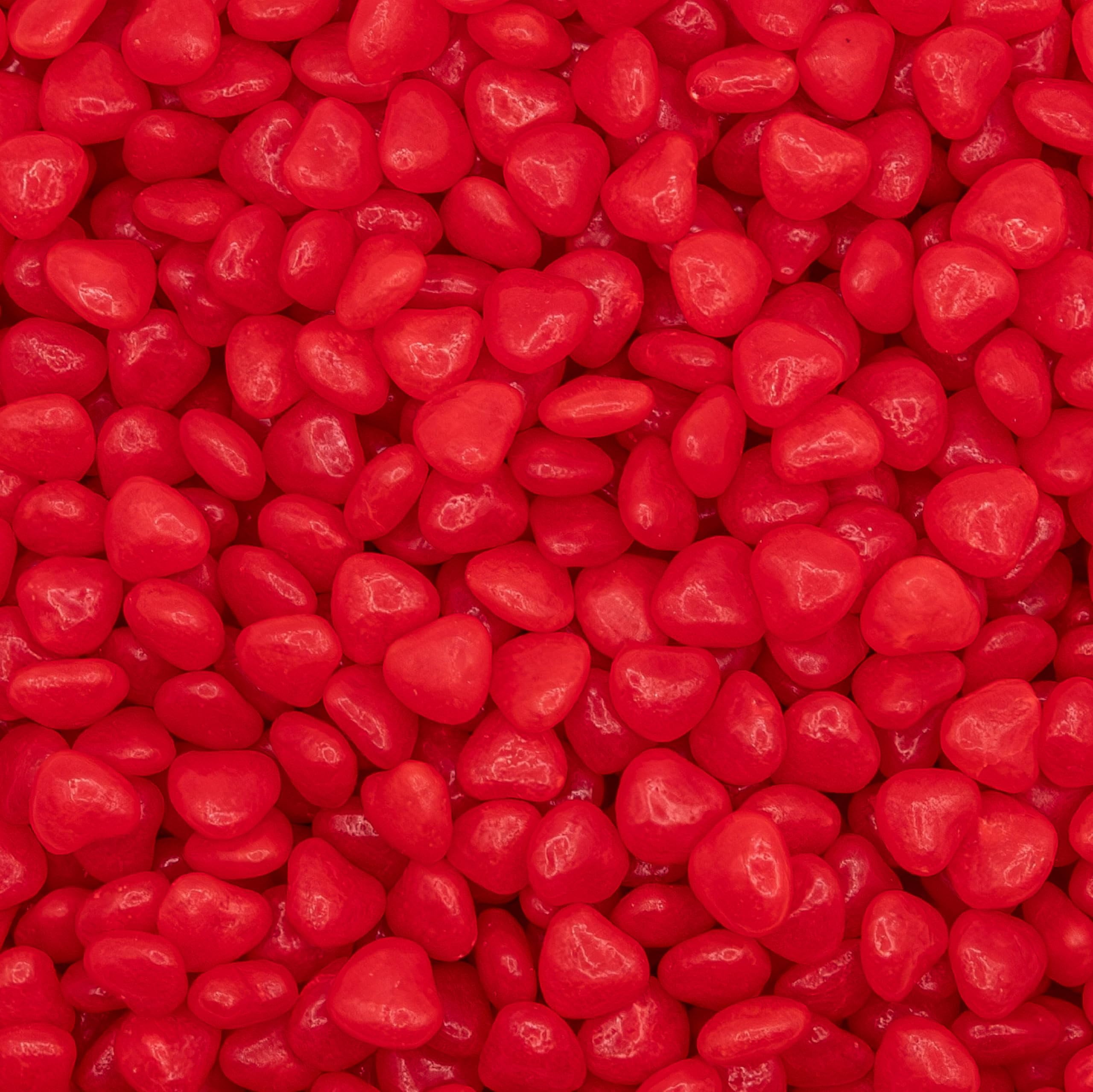 5 lb Bulk Cinnamon Hearts Hard Candy – Spicy Sweet Red Cinnamon Discs ...