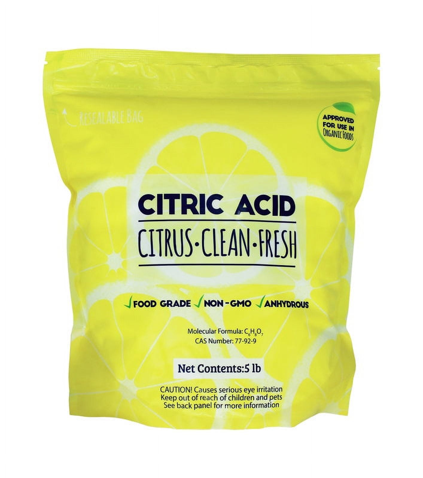 Discover Duda Energy's 5 lb Food-Grade Citric Acid â€“ FCC/USP ...