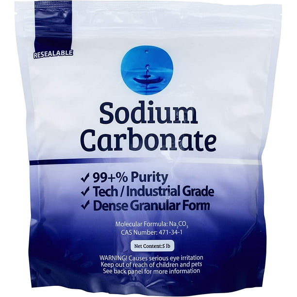 Duda Energy Industrial Grade Sodium Bicarbonate Pool Chemicals, 5 lbs ...