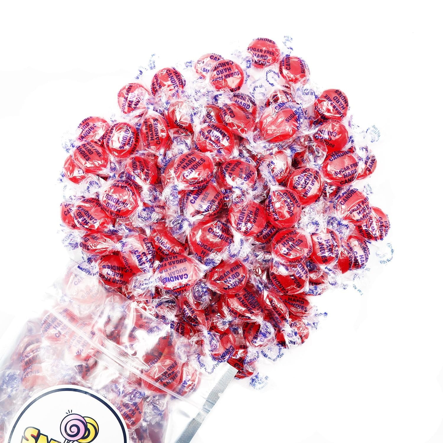 Snack Crackle Shop Sugar Free Cinnamon Hard Candy Wrapped Discs, 5 ...