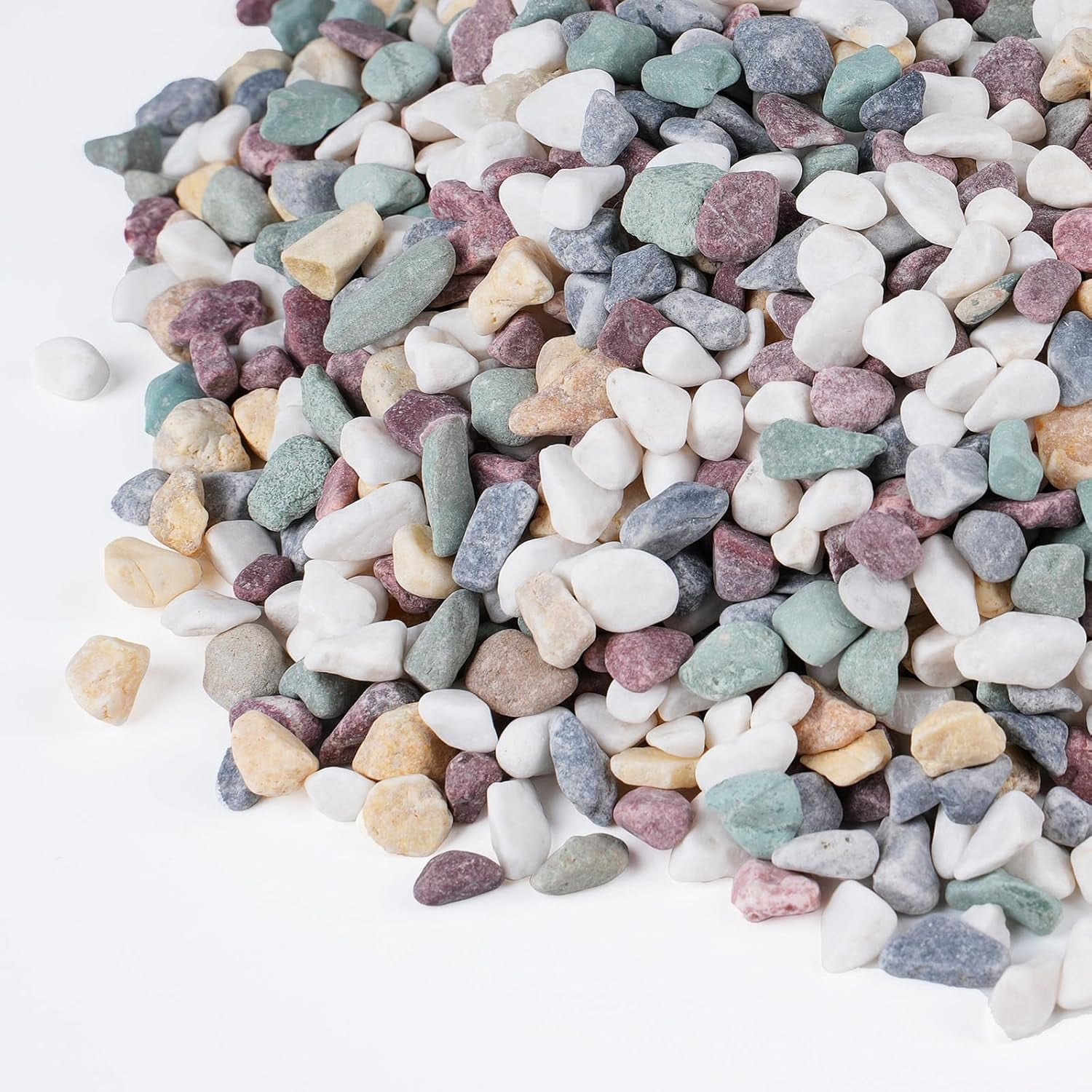5 lbs Pea Gravel for Plants, Aquarium, Fish Tank, 3/8 inch Decorative ...