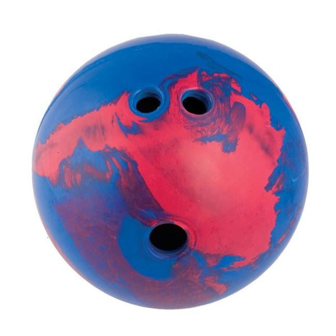 PerfectPitch Lightweight Rubber Bowling Ball, 5 lbs, Blue and Red ...
