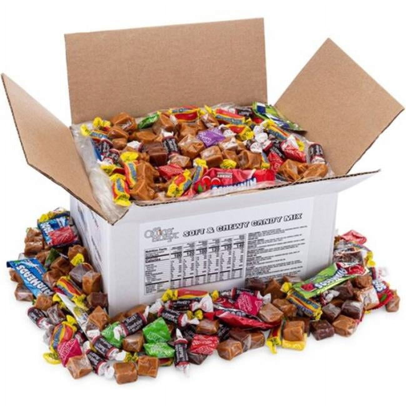 5 lbs Soft & Chewy Mix Candy - Assorted Color - Walmart.com