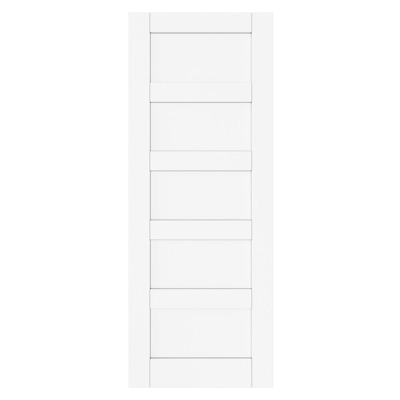 5 lite Panel Interior Door Slab, Door Shaker Without Hardware - Walmart.com