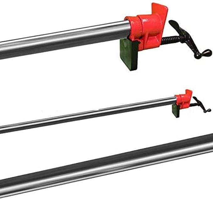 5' long pipe clamp set : included woodworking clamp and one Side ...