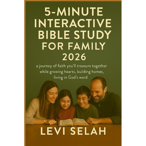 5 minutes interactive bible study for family 2026: A journey of faith ...