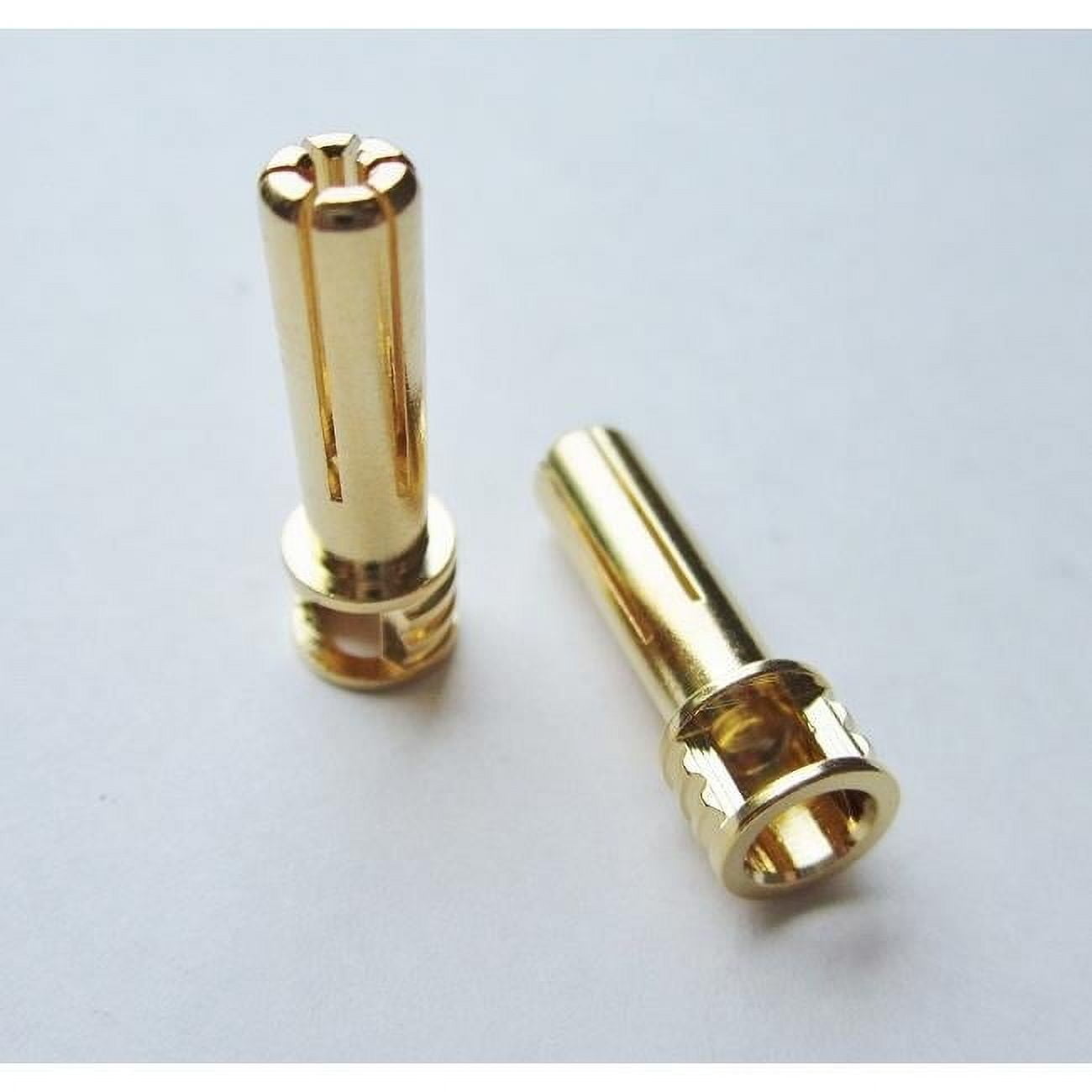 5 mm Male Bullets Window Top Connector, Gold - 21 mm - Walmart.com