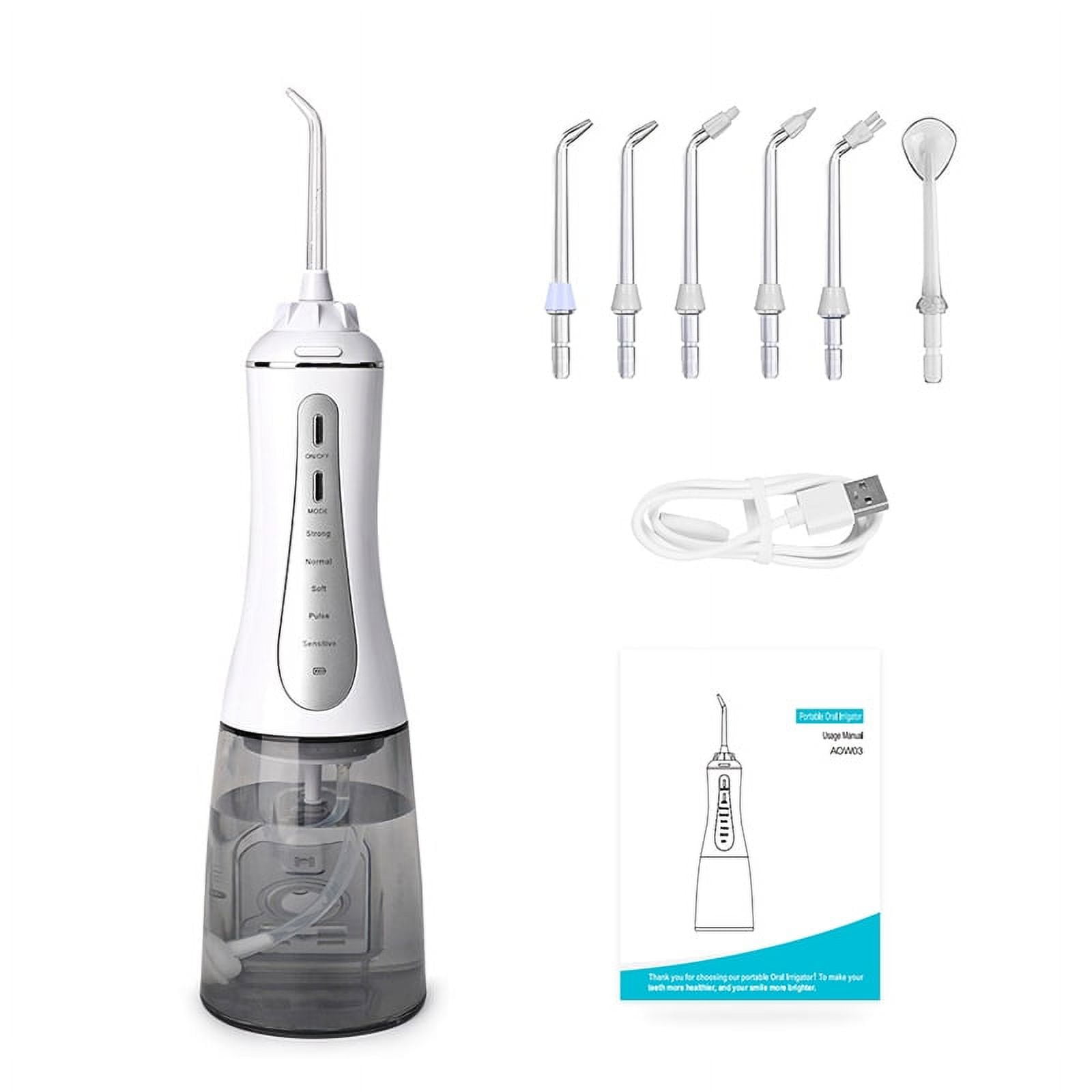 5 mode oral irrigator usb portable dental water flosser ipx7 waterproof ...