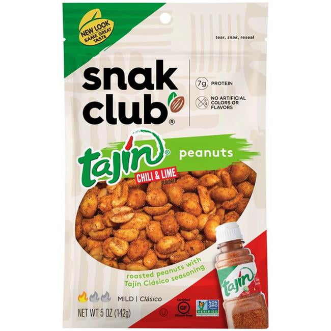5 oz Bagged Tajin Chili & Lime Peanuts Snacks - Pack of 6 - Walmart.com