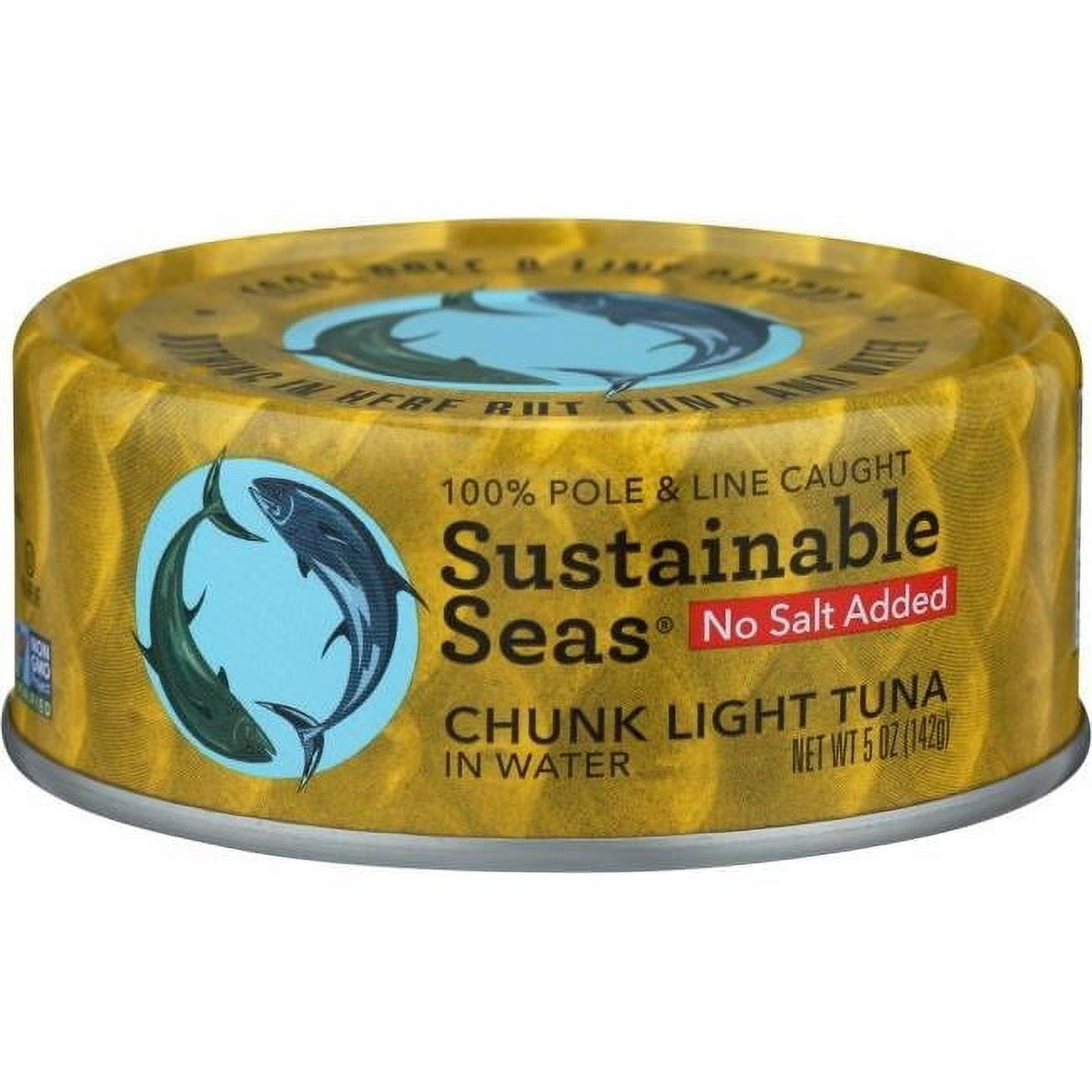 5 oz Chunk Light Tuna in Water Without Salt - Walmart.com