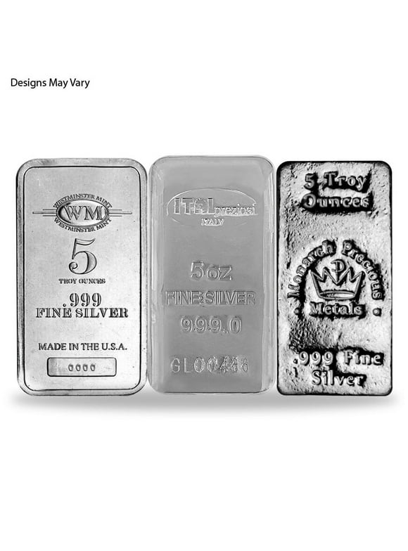 Silver Bars in Silver Bullion - Walmart.com