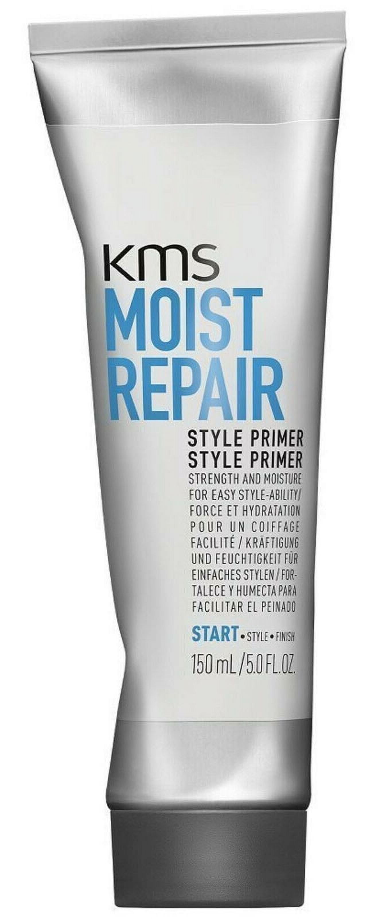{5 oz} KMS Moist Repair Style Primer w/ SLEEKSHOP Hair Rat Tail Steel ...