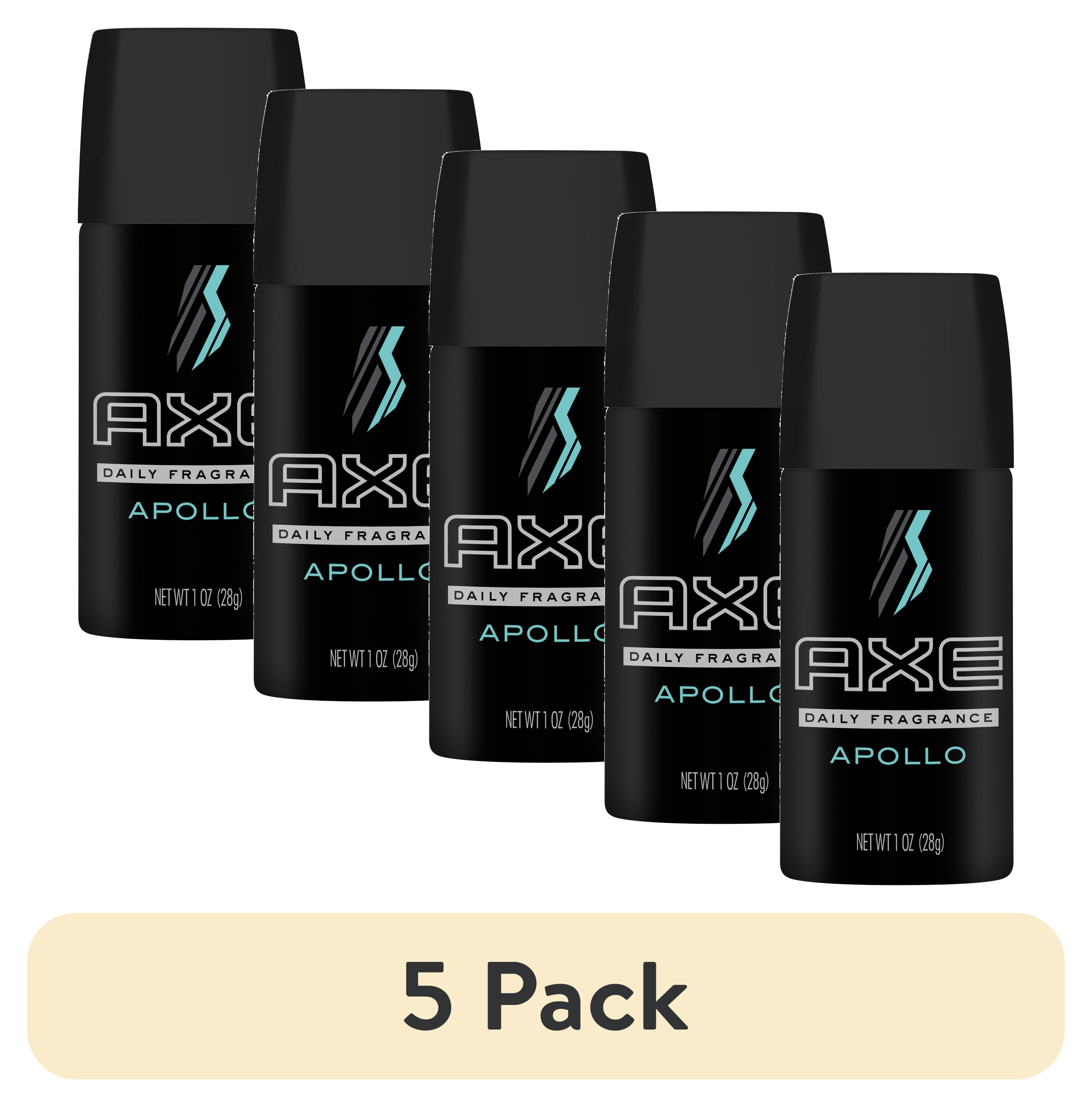(5 pack) AXE Body Spray for Men Apollo 1 oz - Walmart.com