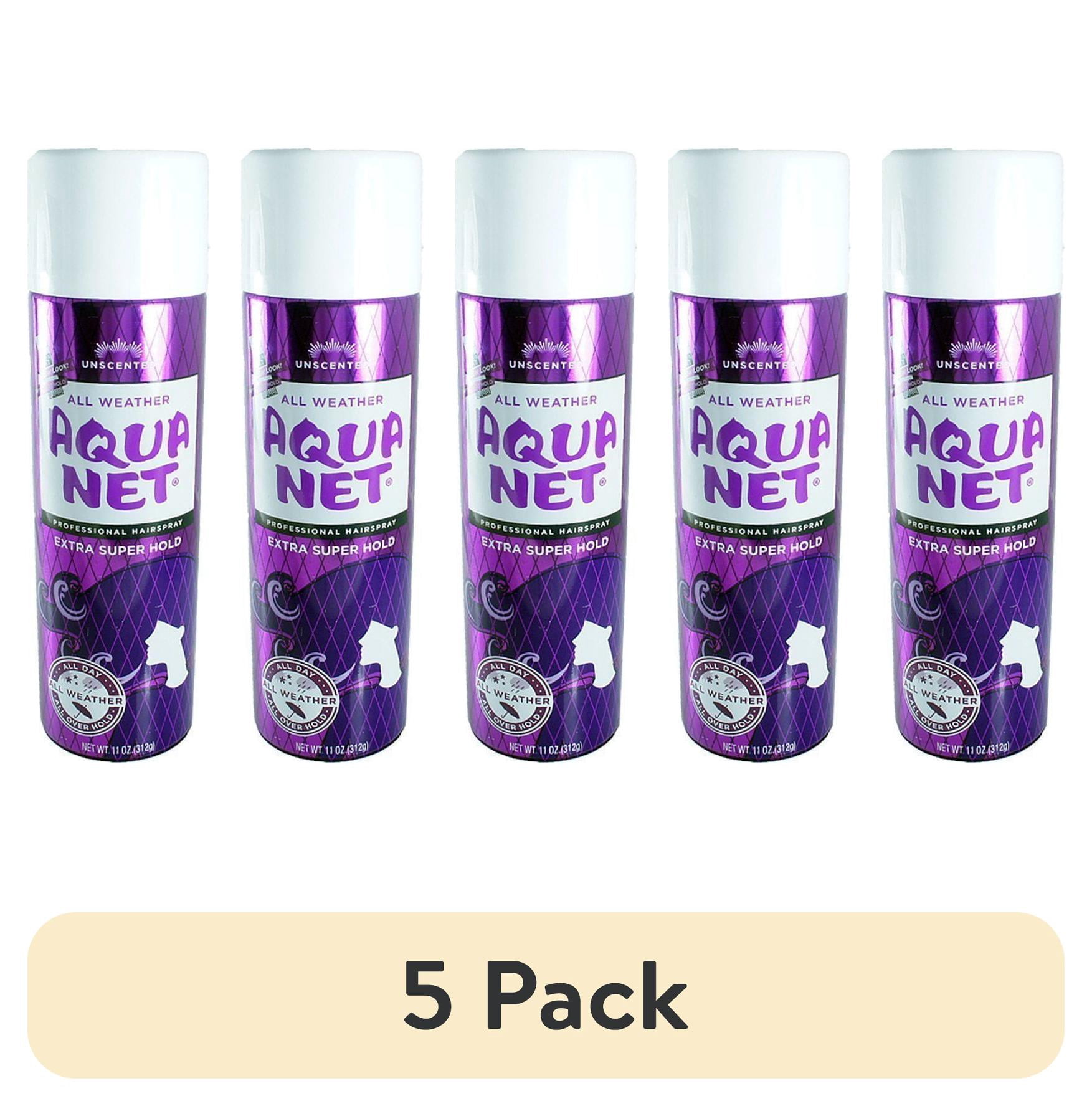 (5 pack) Aqua Net Extra Super Hold Professional Hair Spray, Unscented ...