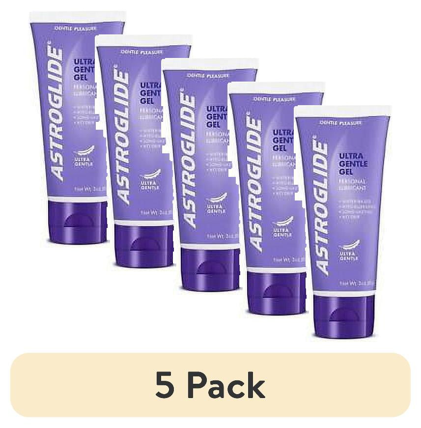 (5 pack) Astroglide Ultra Gentle Gel Sensitive Skin Personal Lubricant ...
