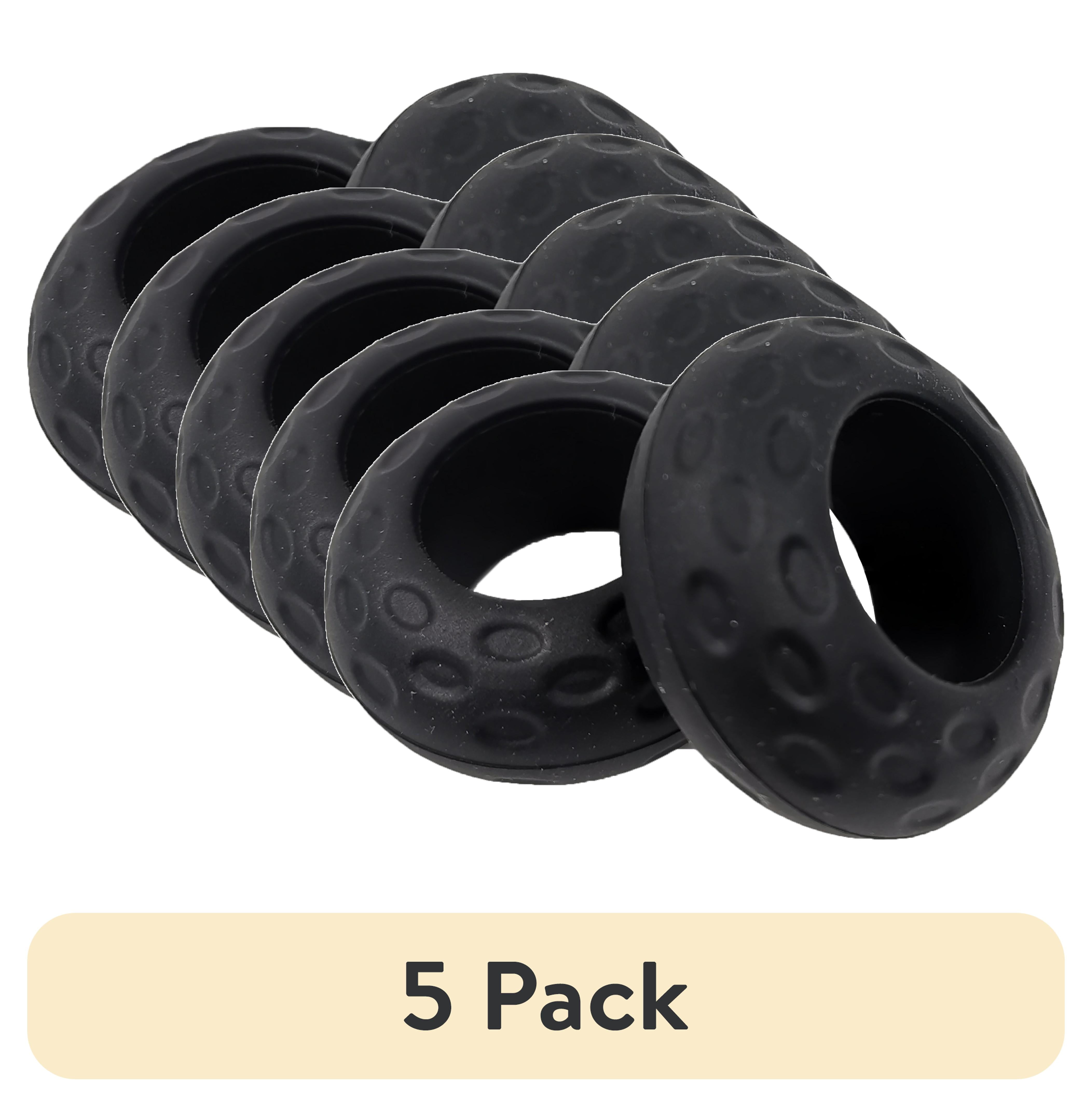 (5 pack) Athletic Works Rubber Choke-up Baseball Bat Rings, 0.14 lb, 2 ...