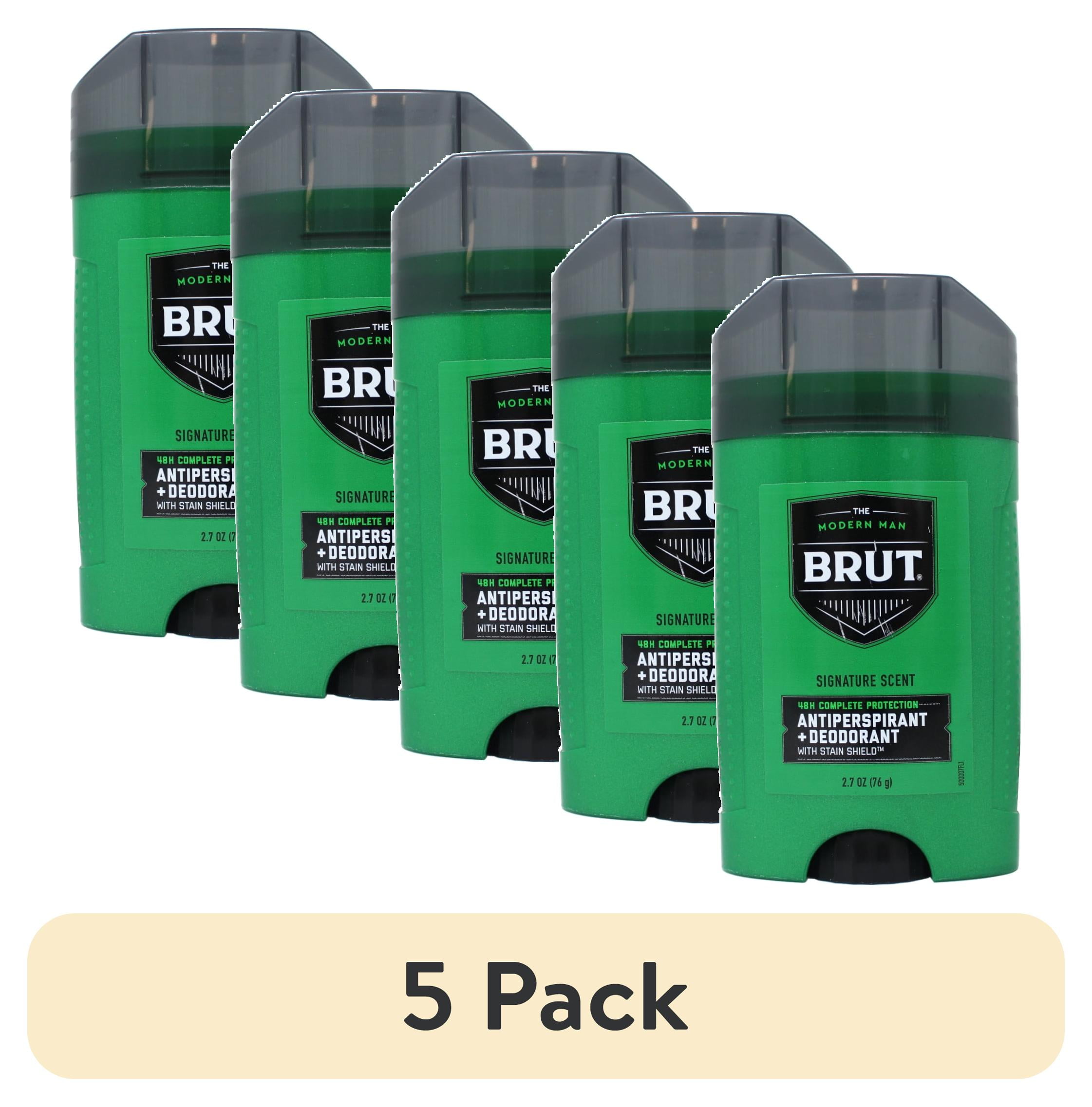 (5 pack) BRUT The Modern Man Antiperspirant + Deodorant With Stain ...