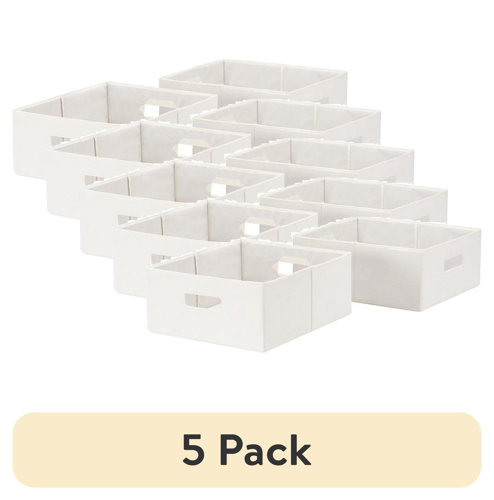 (5 pack) Better Homes&Gardens Bhg Half Bin Ivory 2pk for Adult ...