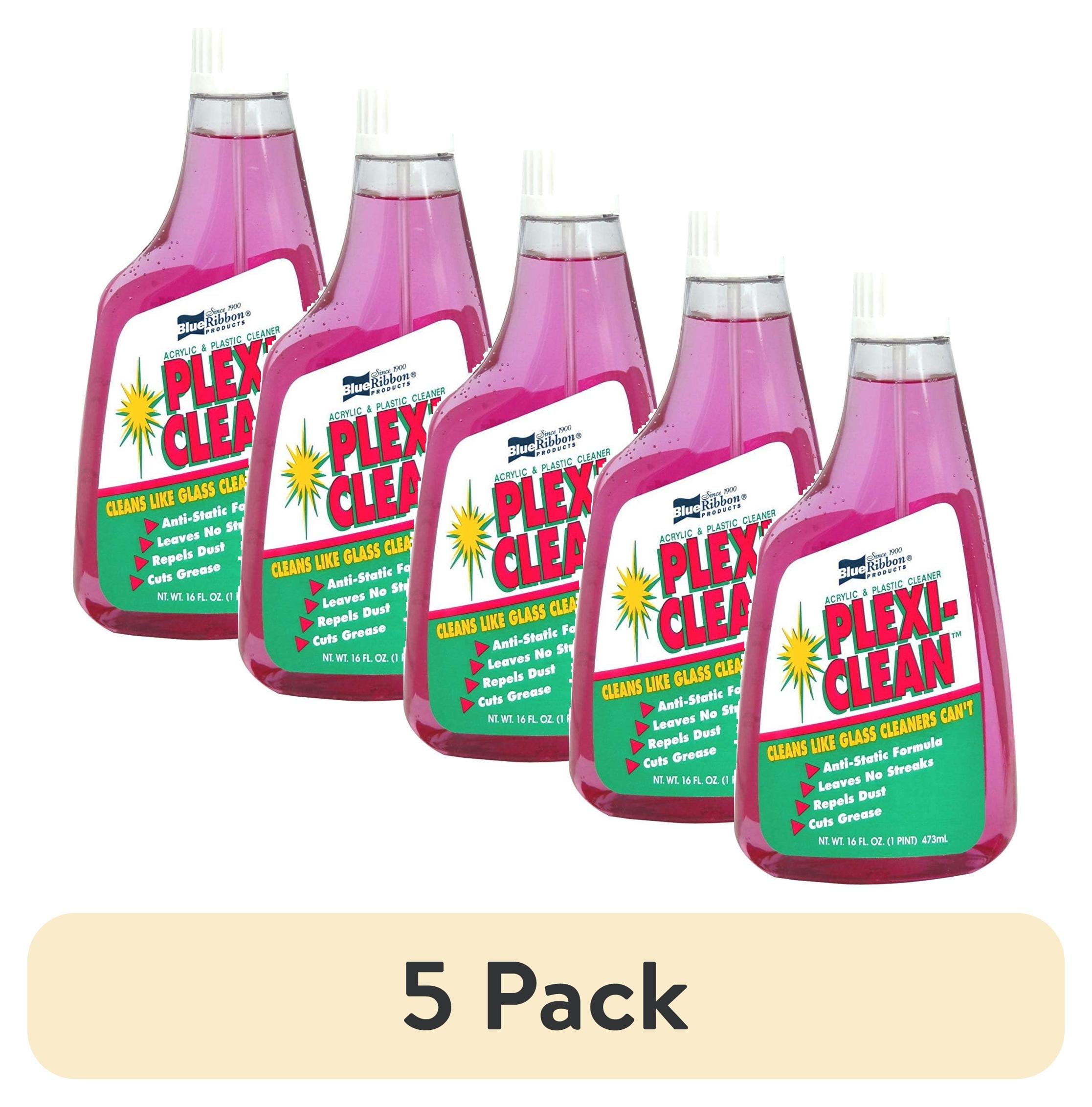 (5 pack) Blue Ribbon Plexi-Clean Acrylic Plastic and Surface Cleaner ...