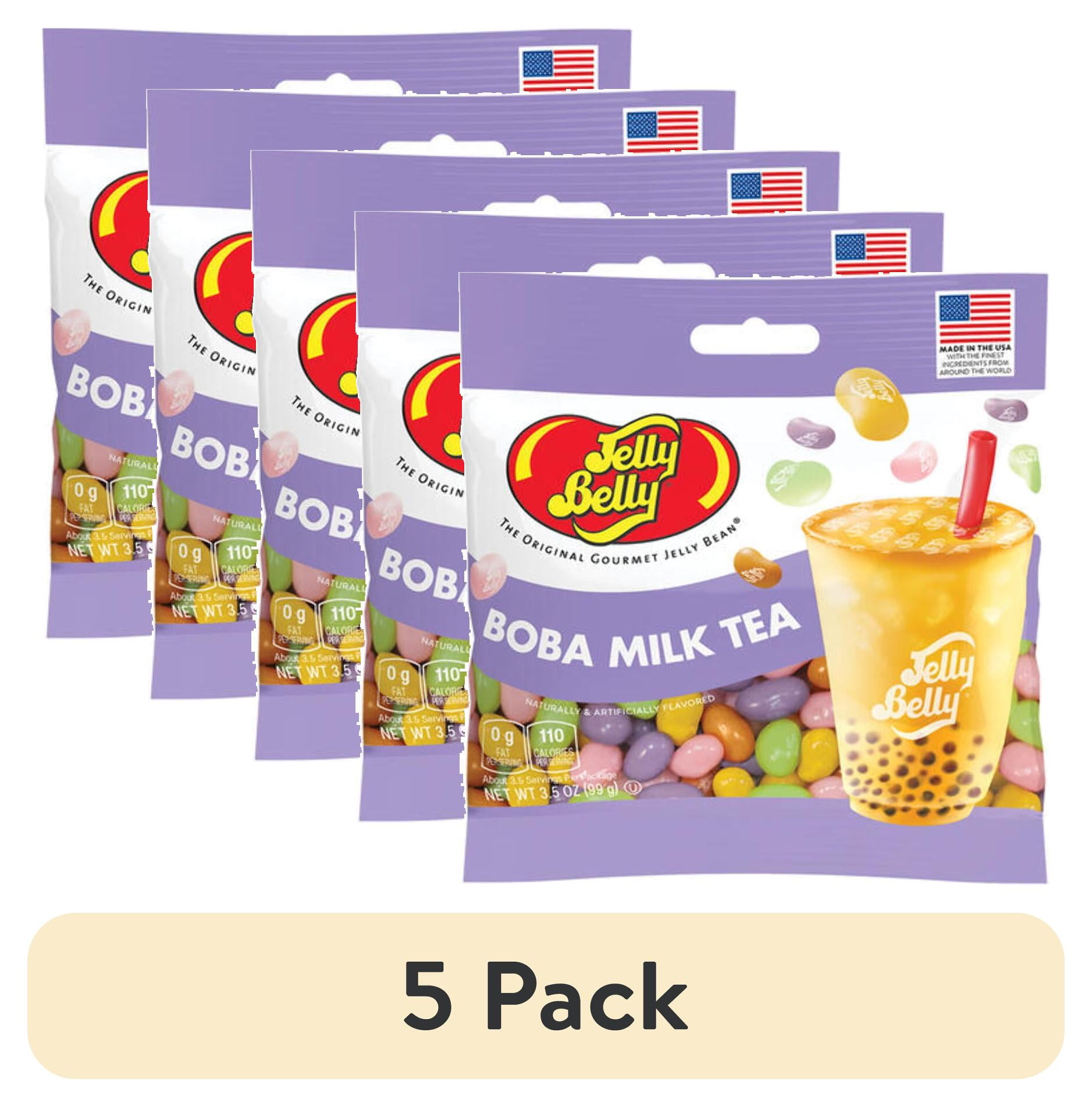 (5 pack) Boba Milk Tea Jelly Bean Grab Go® Bag, 3.5 oz - Walmart.com