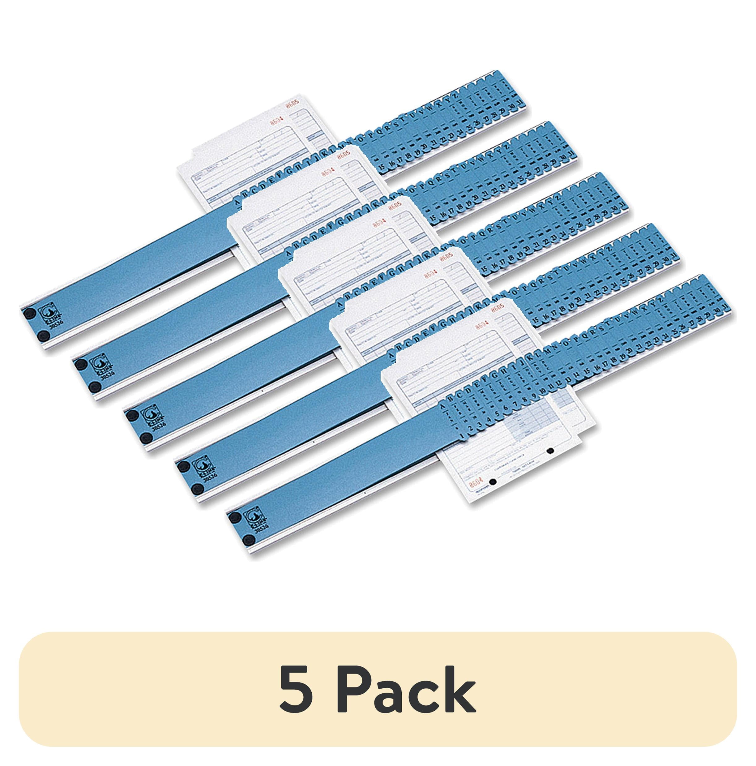 (5 pack) C-Line All-Purpose Document Sorter, Plastic, 2 1/2" x 23 1/2 ...