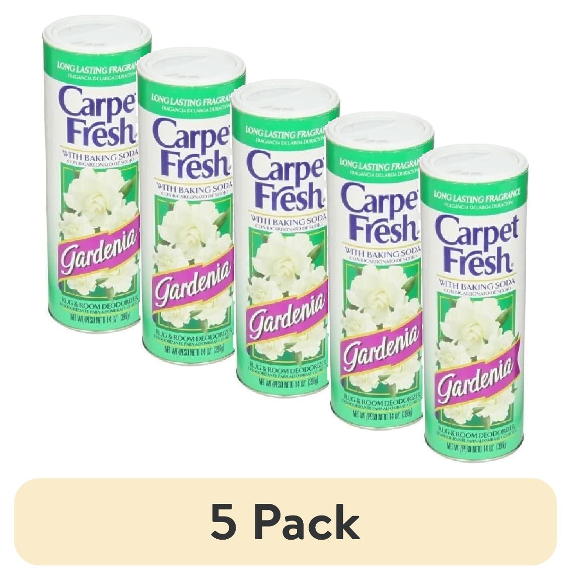 (5 pack) Carpet Fresh Rug and Room Deodorizer Powder Gardenia with ...