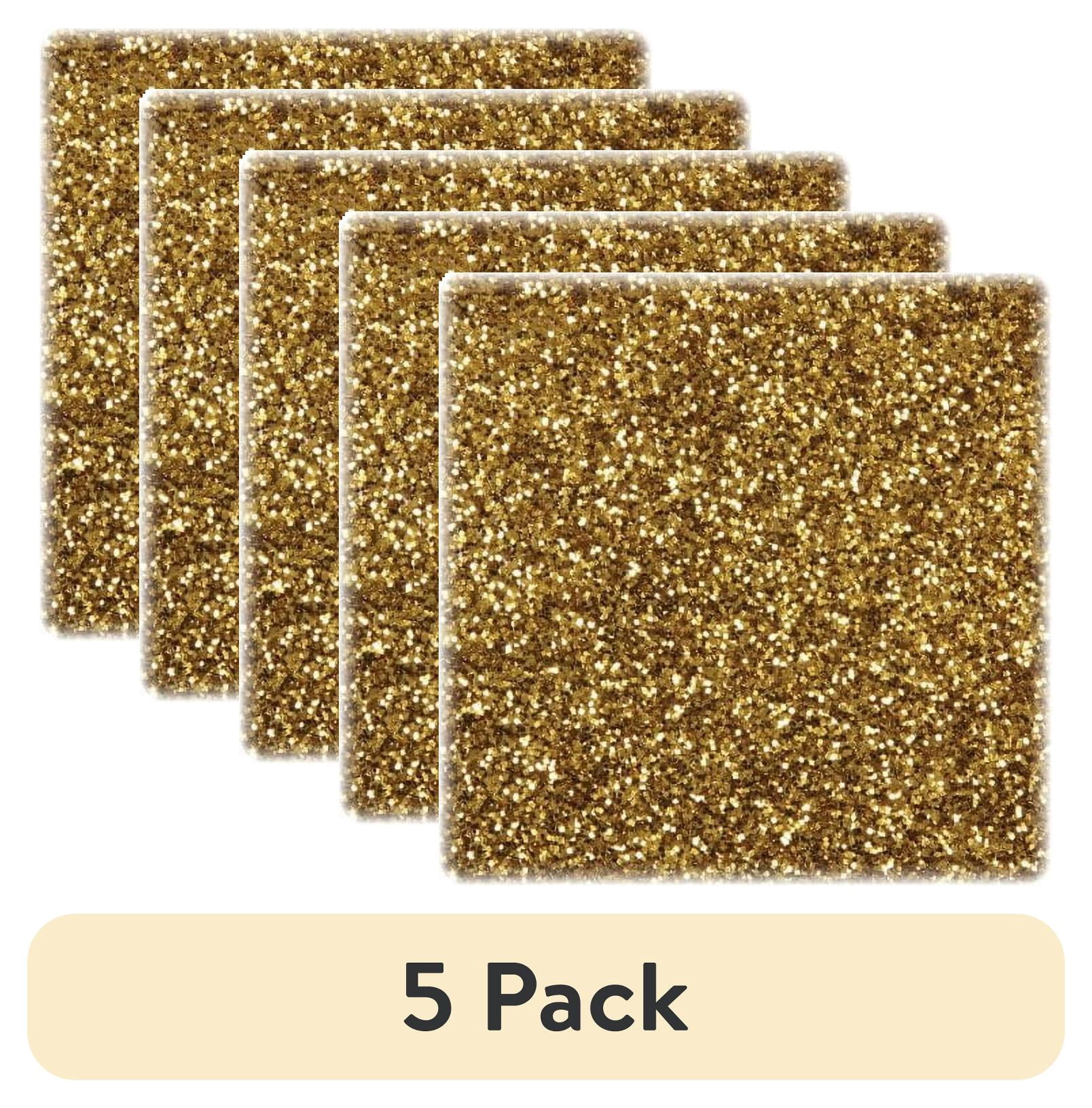 (5 pack) Chenille Kraft Shaker Jar Glitter, 1 lb, Gold - Walmart ...