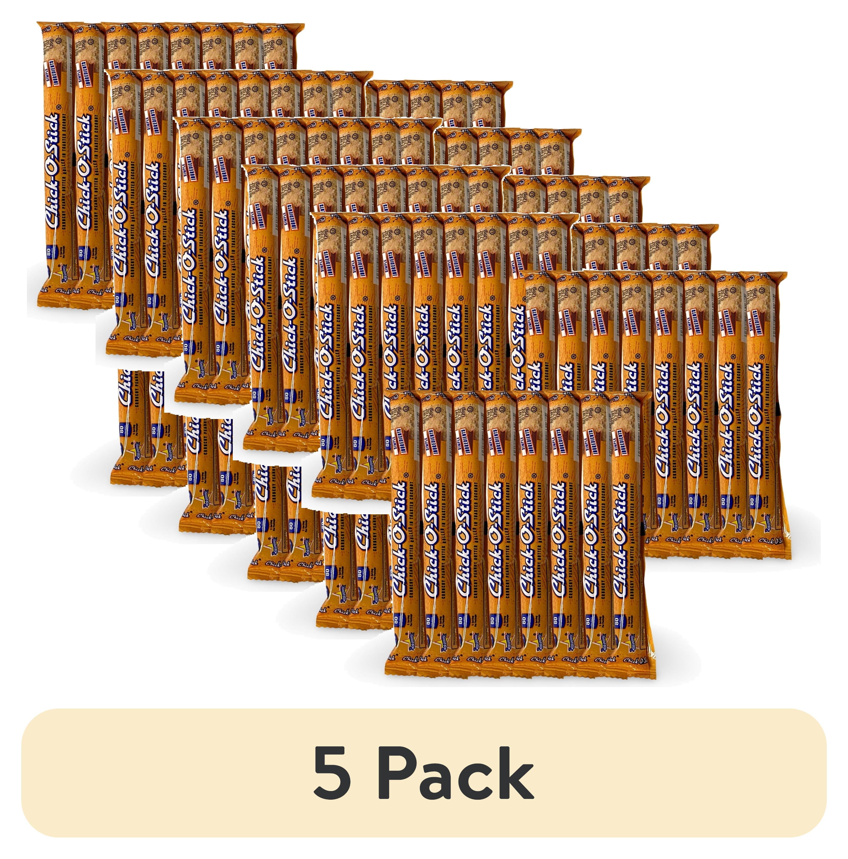(5 pack) Chick O Stick Peanut Butter Coconut Snack Bars, 16.8 Ounce, 24 ...