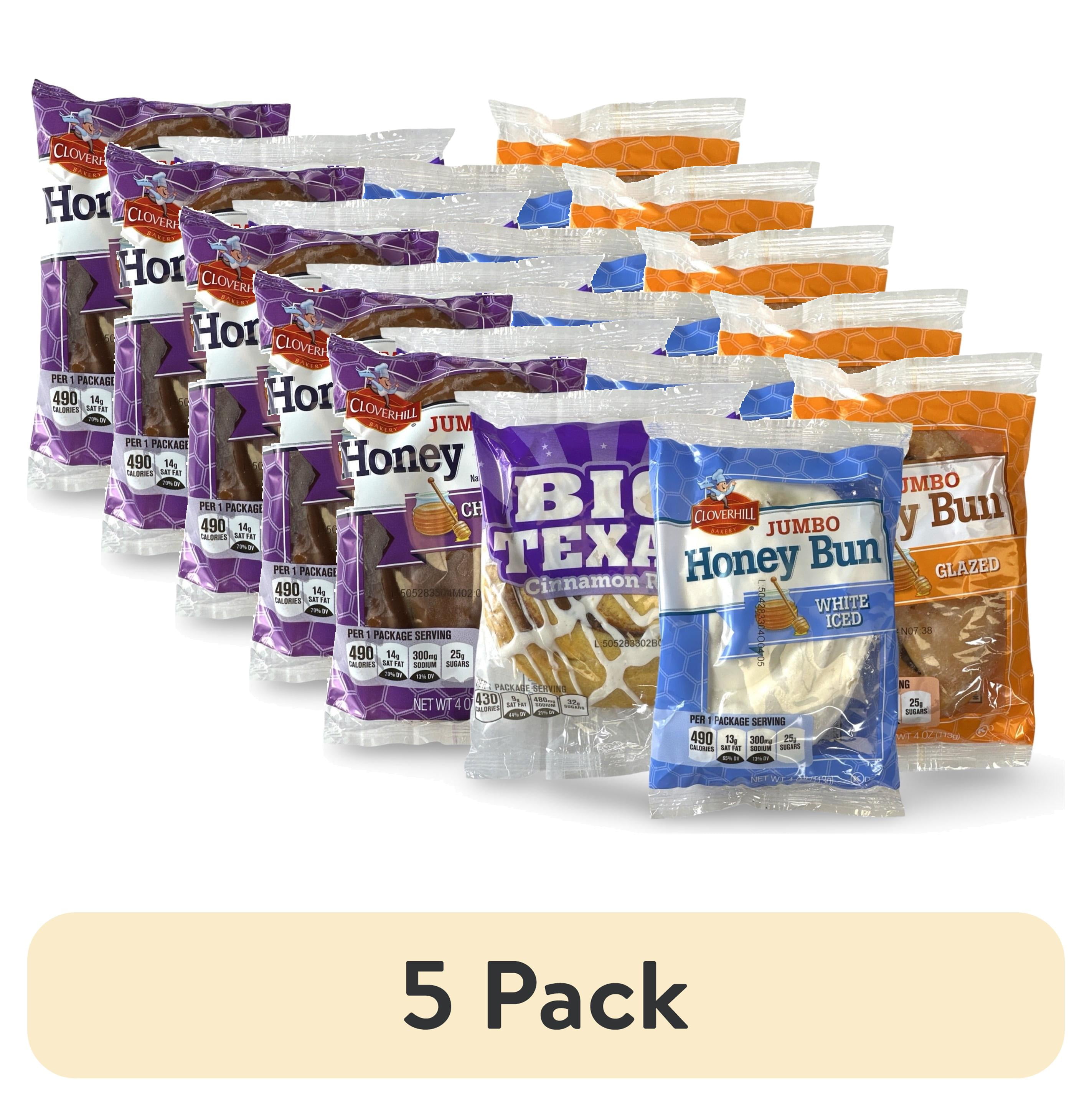 (5 pack) Cloverhill Bakery Ultimate Honey Bun Variety Pack | Big Texas ...