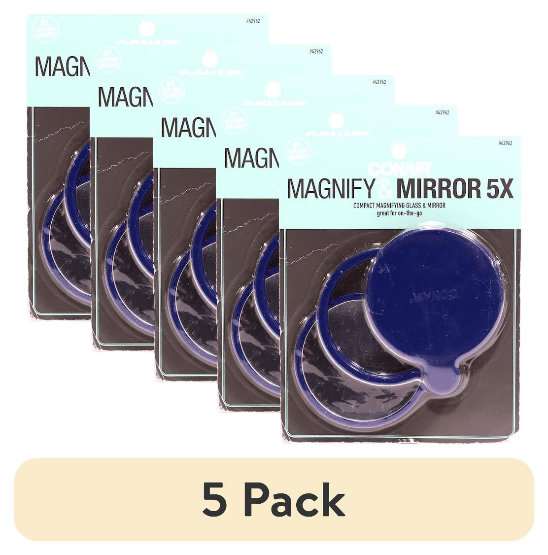 (5 pack) Conair Compact Magnifying Glass & Mirror - Walmart.com