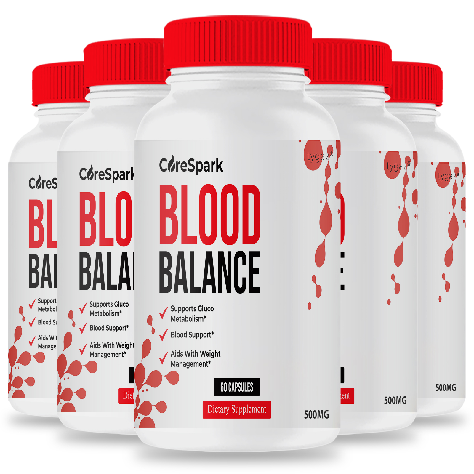 (5 pack) CoreSpark - Core Spark Pill Supplement - Walmart.com