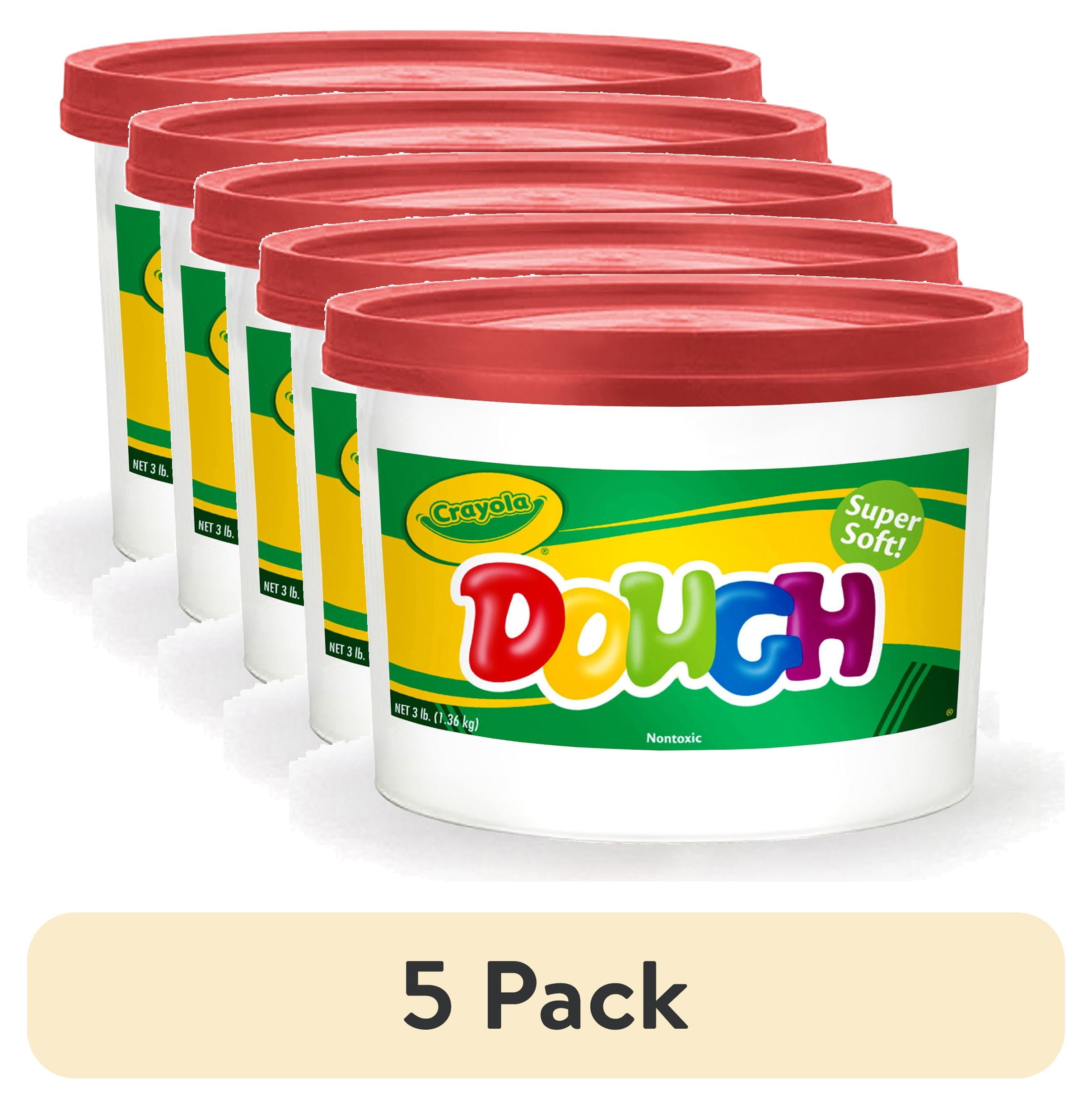 (5 pack) Crayola Modeling Dough 3Lb, Red - Walmart.com