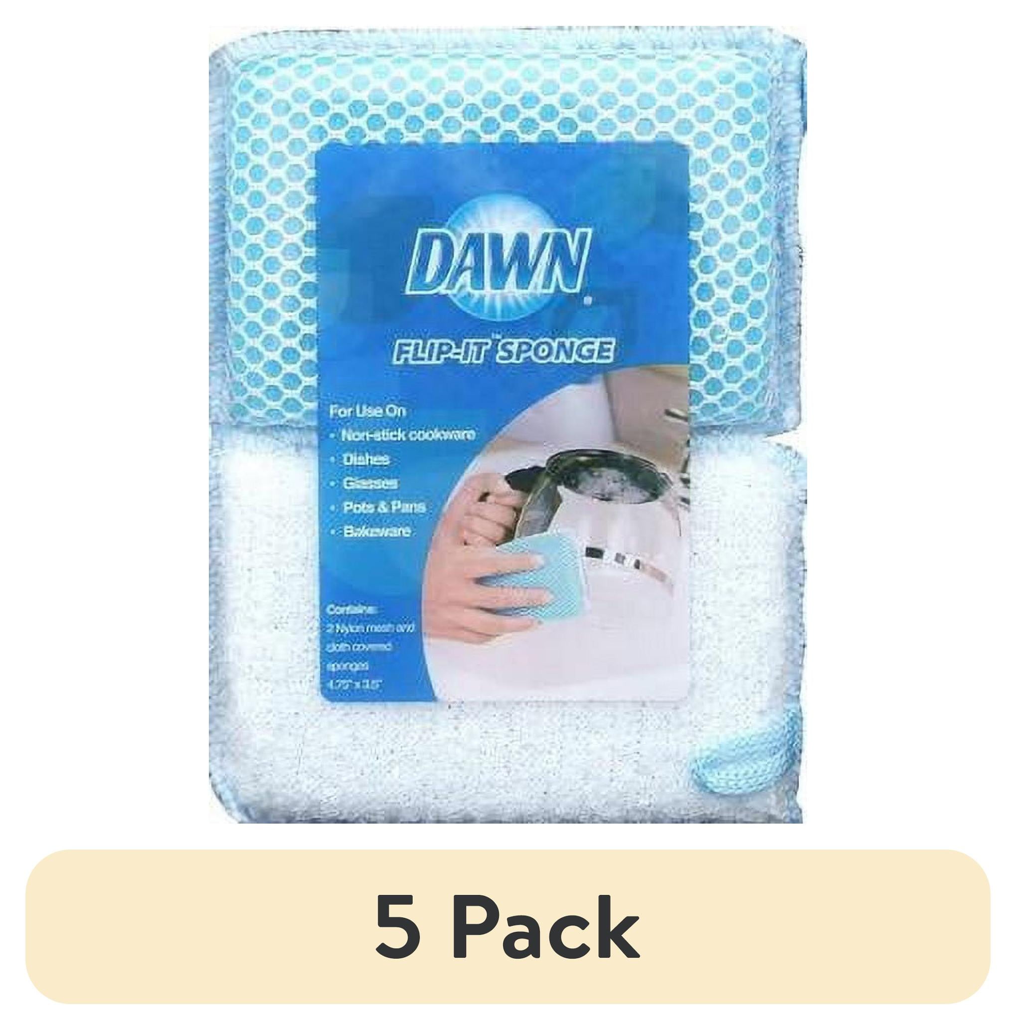 (5 pack) DAWN FLIP IT SPONGE - Walmart.com
