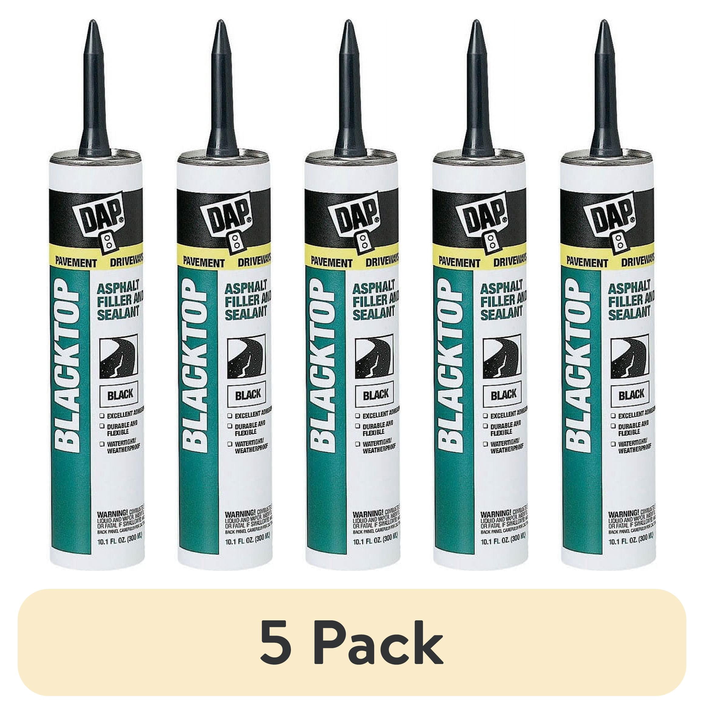 (5 pack) Dap 27065 Blacktop Asphalt Filler & Sealant - Walmart.com