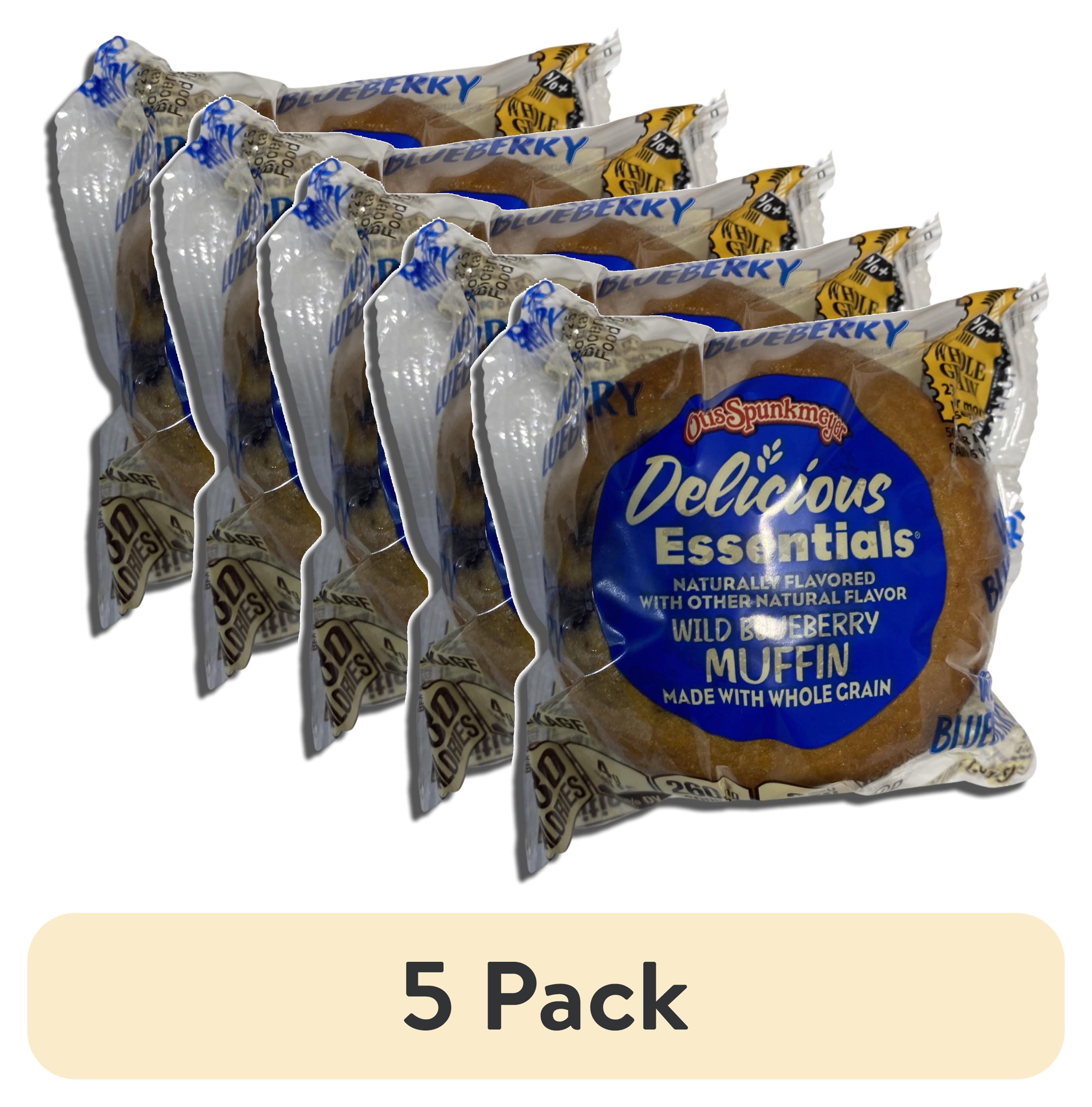 (5 pack) Delicious Essentials Muffins Individually Wrapped | Baked by ...