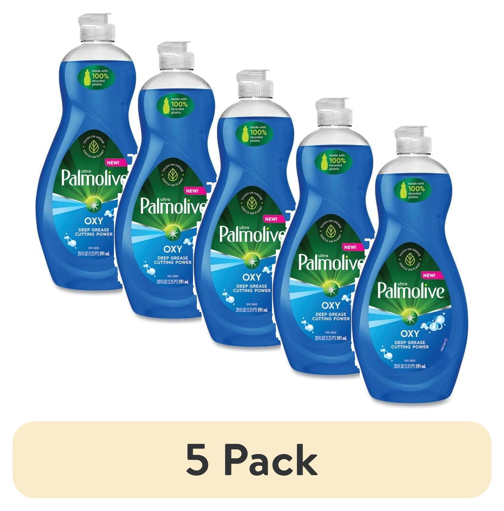 (5 pack) Dishwashing Liquid, Unscented, 20 Oz Bottle | Bundle of 2 Each ...